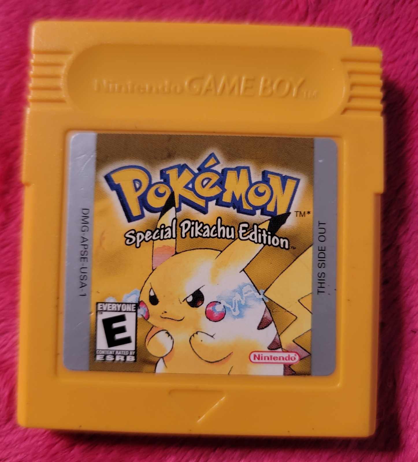 Nintendo Gameboy POKEMON Yellow Special PIKACHU edition for Handheld ...