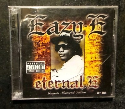 Eazy-E (N.W.A.) "Eternal E" CD (Gangsta Memorial Edition + Bonus DVD ...