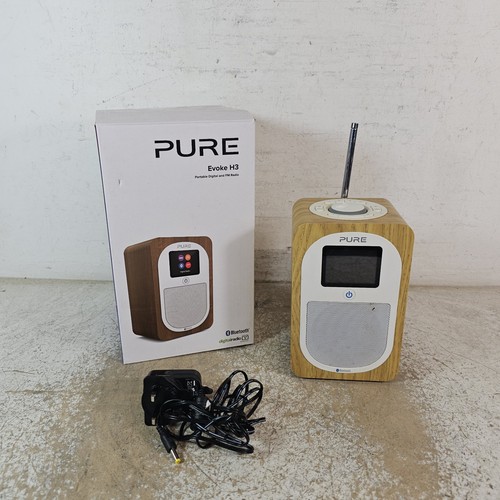 Pure Evoke H3 Portable Digital Radio DAB And Bluetooth With Original ...