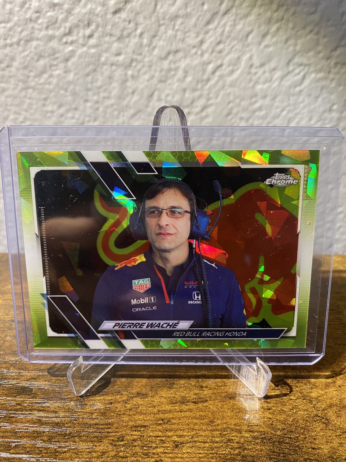 2021 Topps Chrome Sapphire Formula 1 F1 Crew Chartreuse /199 Pierre ...