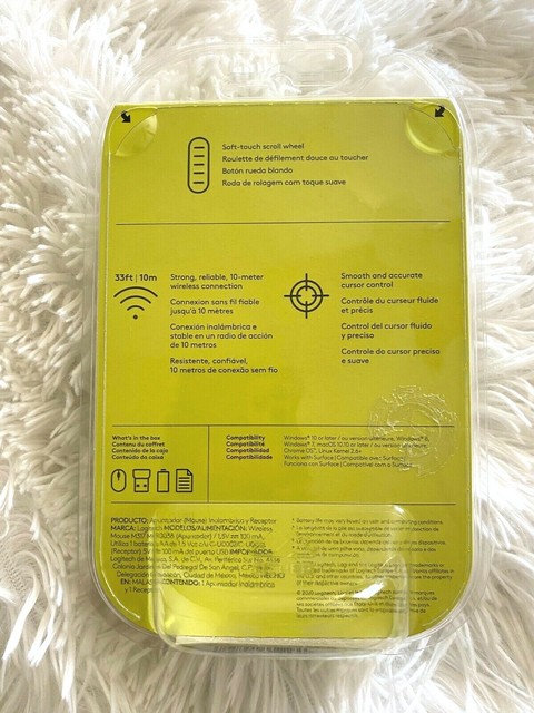 Logitech M317 Design Collection Wireless Mouse Teal Maze W/ Nano for ...