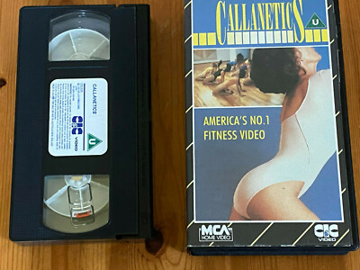 Callanetics Fitness Callan Pinckney 1986 CIC Stripe VHS Video pre owned | eBay UK