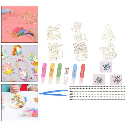 DIY Crystal Paint Arts and Crafts Set Painted Decorate Graffiti Crystal ...