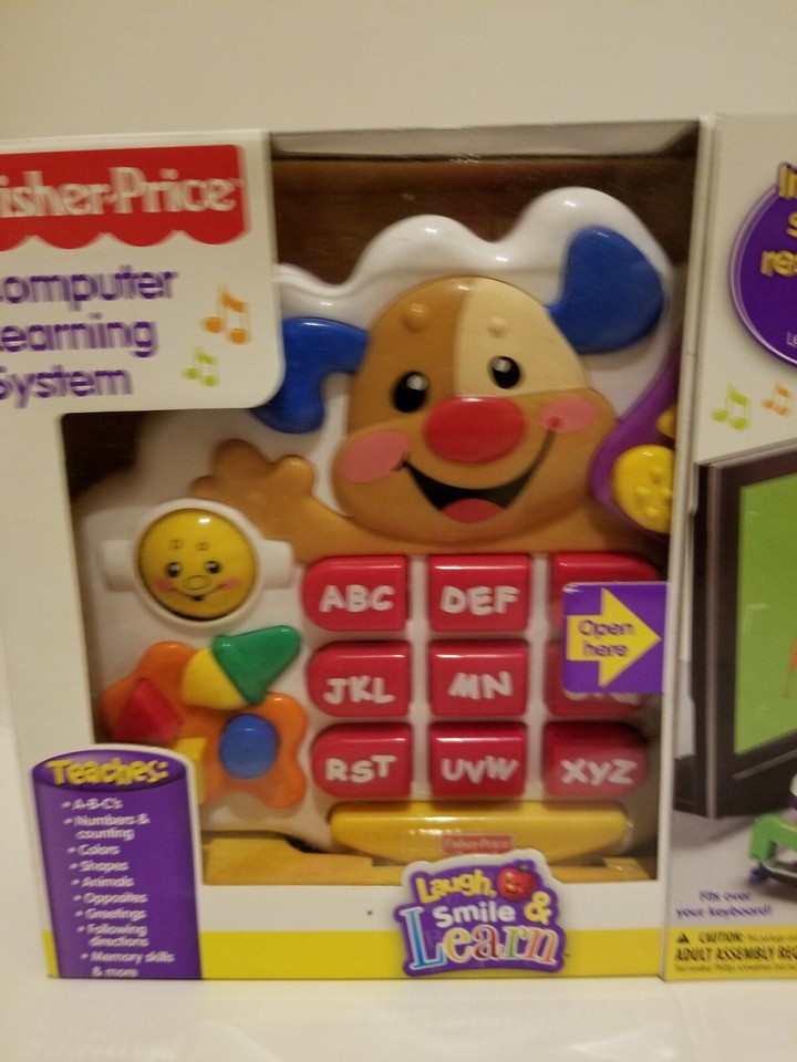 Fisher Price Computer Learning System 9- 36 Months New ABC Laugh Smile ...
