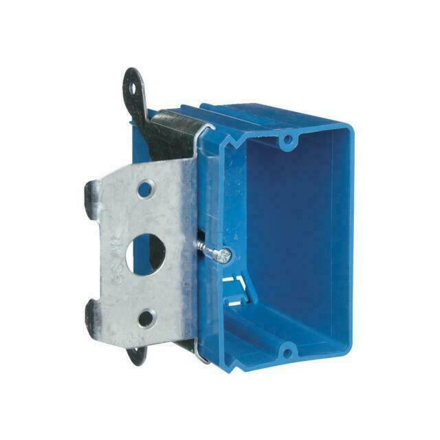 Carlon One Gang Adjustable Wall Box - Blue for sale online | eBay