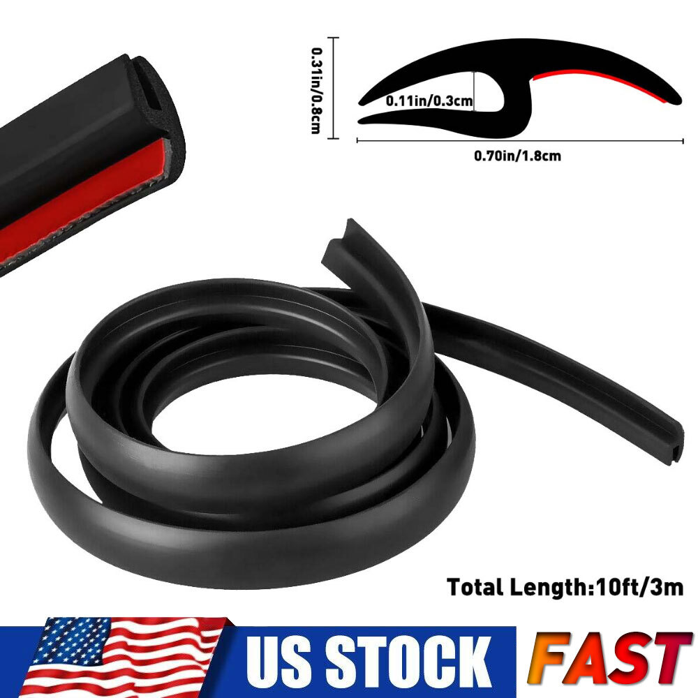 Windshield Rubber Molding Seal Trim Universal for Windscreen and ...