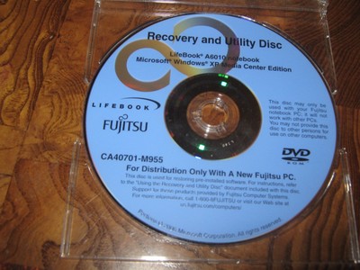 Fujitsu recovery disc - jawermu