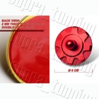 JDM Universal Red Aluminum Hardware Bonnet Racing Hood Pin Lock ...