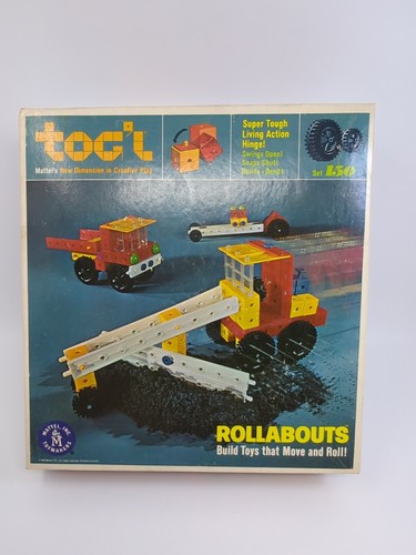 Vintage 1969 Tog'l By Mattel Building Blocks With Pins & Hinge Doors ...