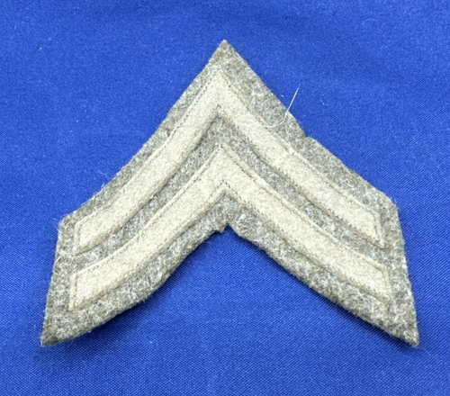 WWI US Army Corporal rank insignia patch two stripes. | eBay