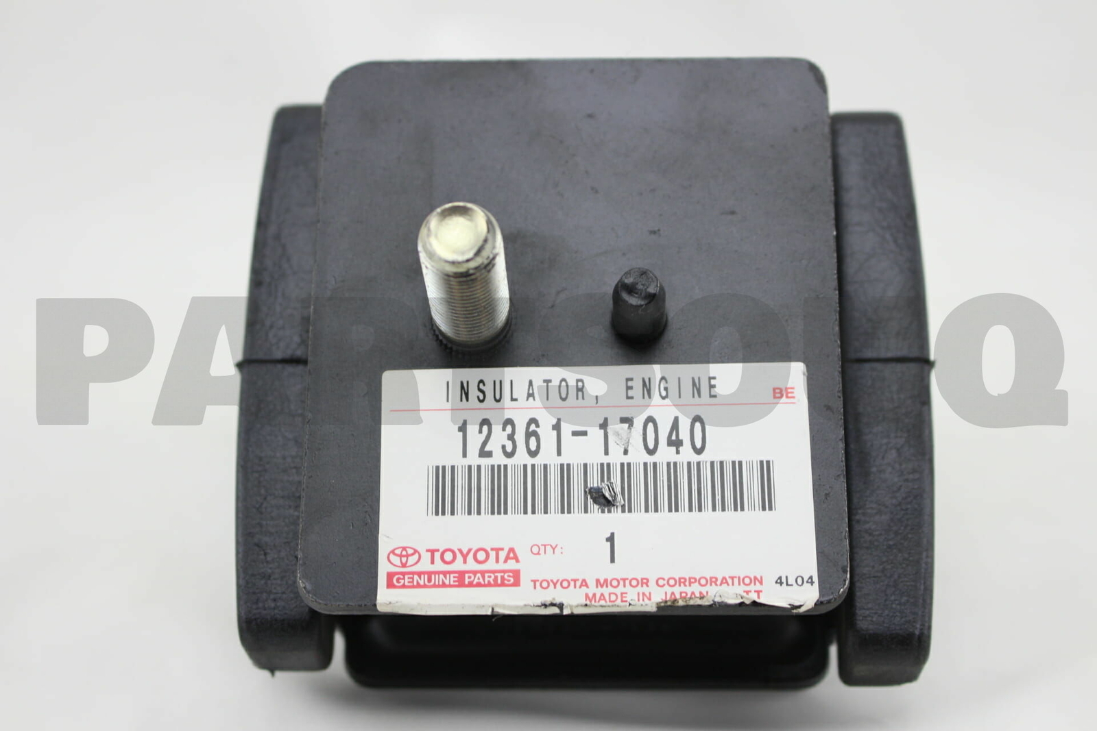 1236117040 Genuine Toyota INSULATOR, ENGINE MOUNTING, FRONT 12361-17040 ...