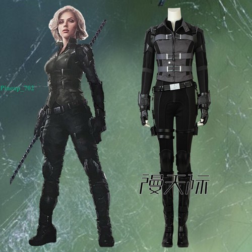 Infinite Warfare Black Widow Natasha Costume Halloween Women ...