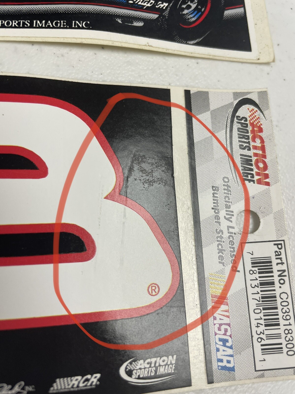 Lot of 2 Vintage Dale Earnhardt #3 Goodwrench NASCAR Bumper Stickers | eBay