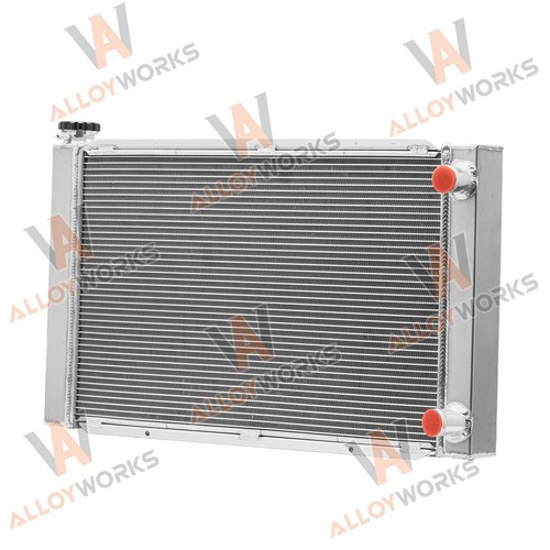 Universal 31" x 19" 2 Row Core Aluminum Radiator For Chevy SBC 350 ...