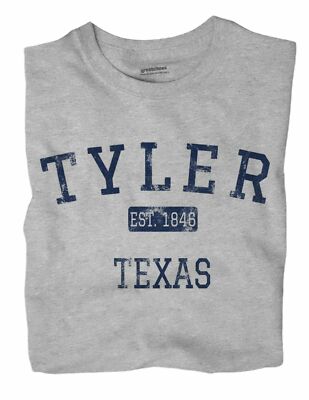 Tyler Texas TX T-Shirt EST | eBay