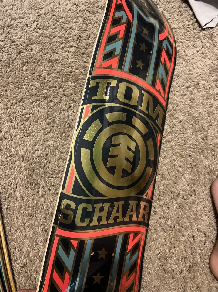 Element Skateboard Deck Tom Schaar Pro Model Banner 8.0” Pro Skateboard Deck | eBay