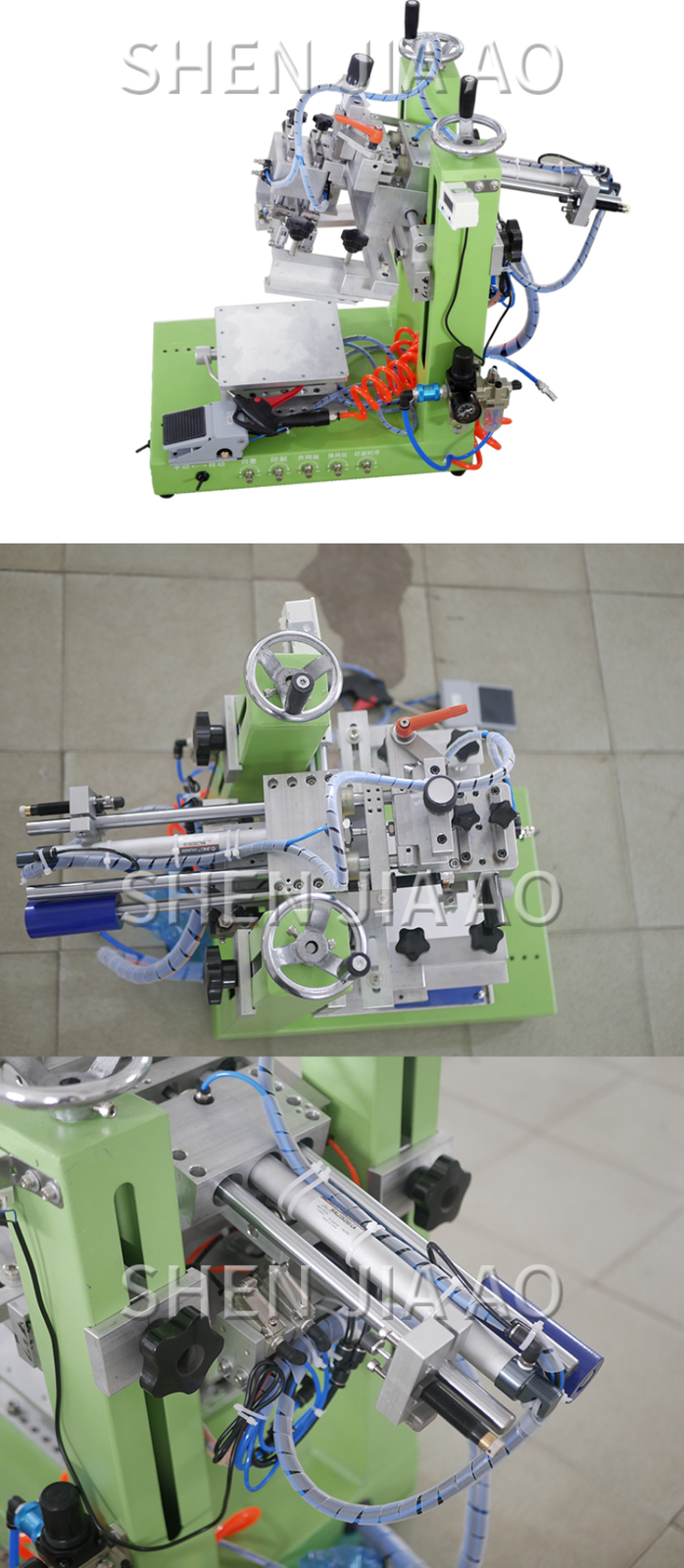 Small semi-automatic screen printing machine desktop desktop pneumatic ...