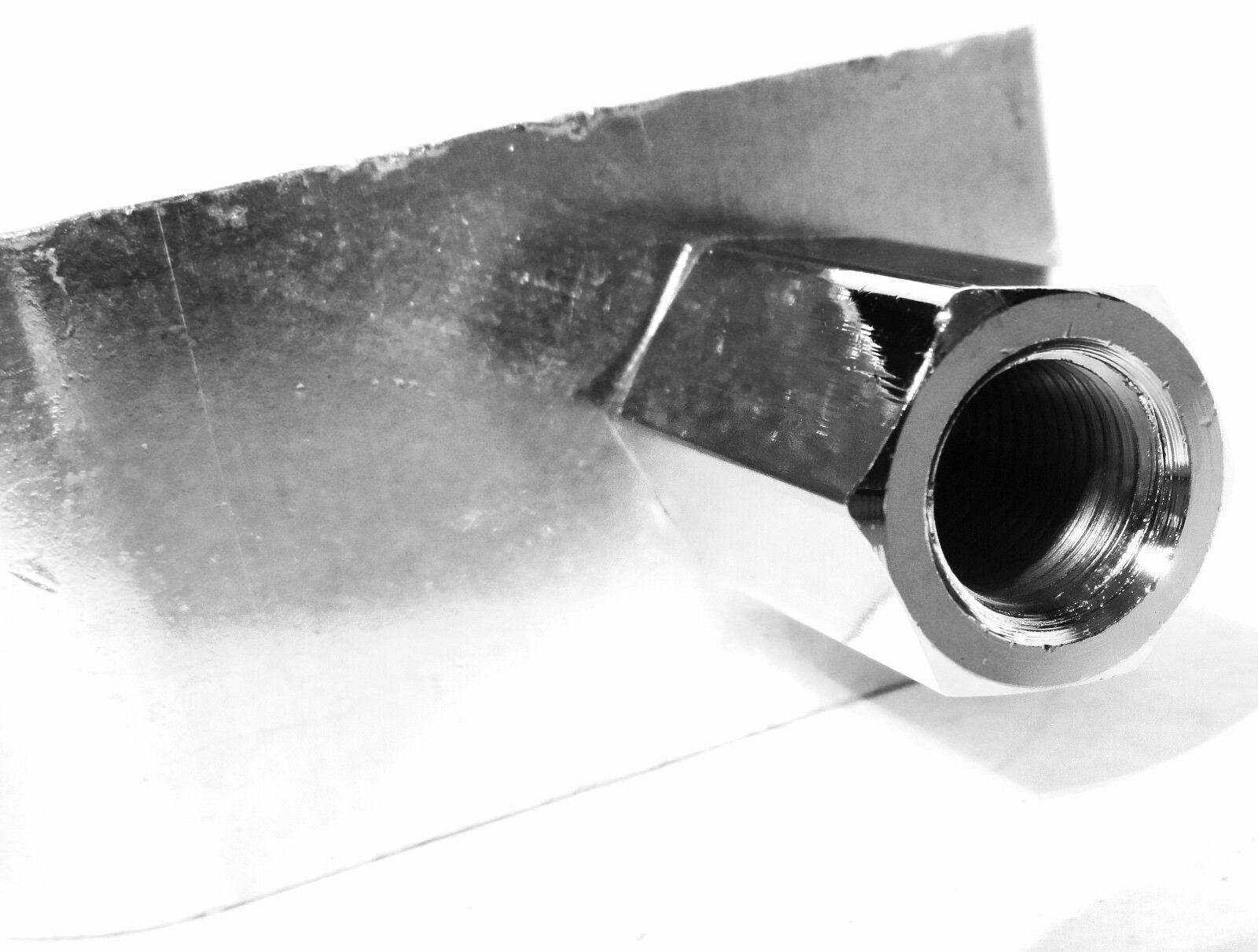 CB Antenna Mirror Mounting Bracket "L" Type Aluminum 3/8" SO-239 GG ...