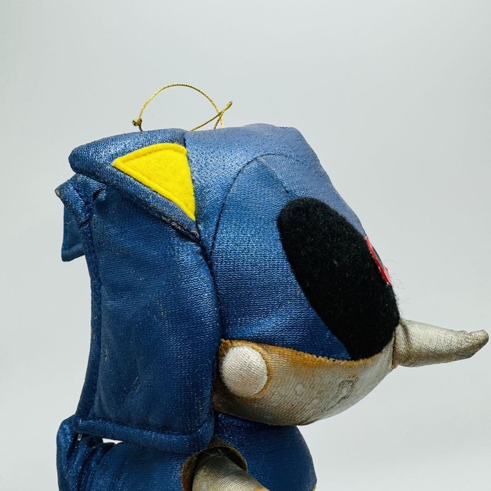 1997 Sonic The Fighters Metal Sonic Plush doll SEGA Sonic the Hedgehog ...