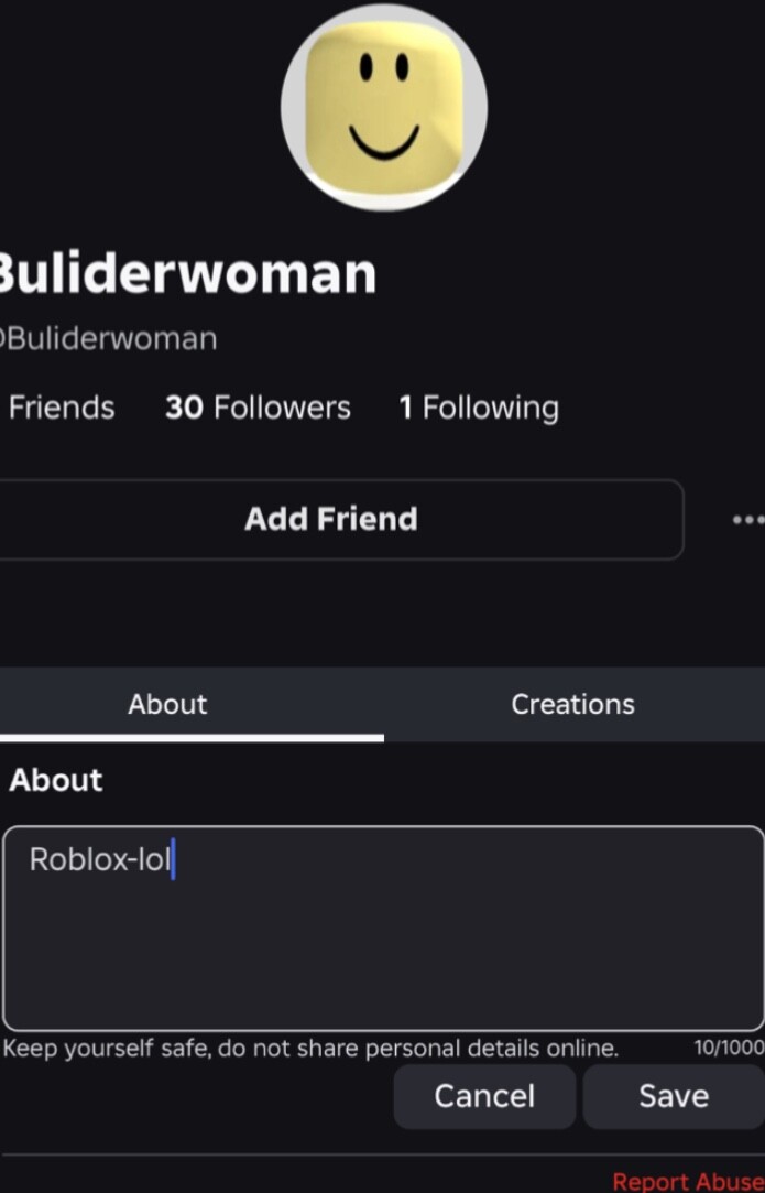 Roblox Rarest Username ever | (buliderwoman) 2008 followed by Builder ...