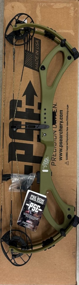 PSE Mach 33 OD Green 70LB RH EC2 Cam New | eBay