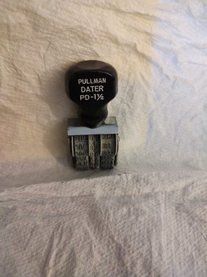 Stamps & Daters - Vintage Pullman