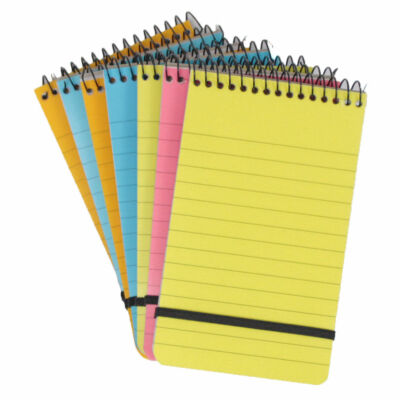 Neon Notebook - Pack of 5 - Size 135 mm X 90 mm 5050375031548 | eBay