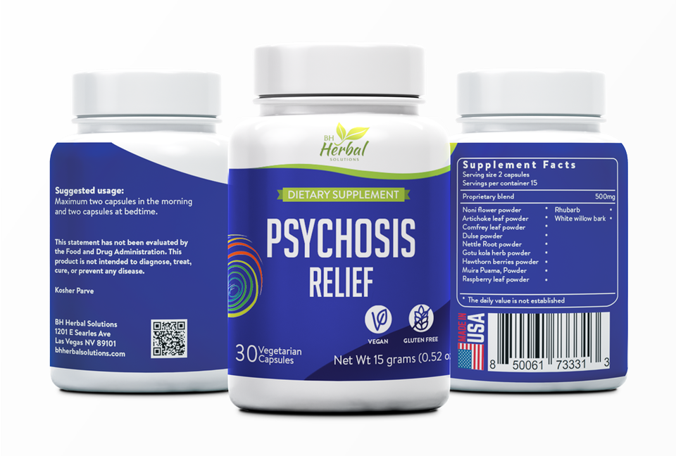 Psychosis Relief - Mood Stabilizer - Emotion Equilibrium - 100% Herbal ...