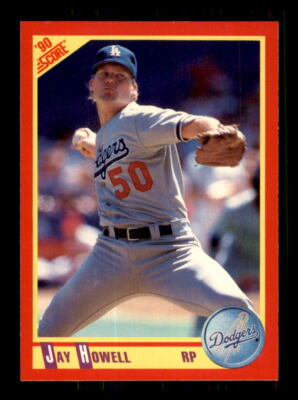 1990 Baseball Score Jay Howell Los Angeles Dodgers #227 | eBay