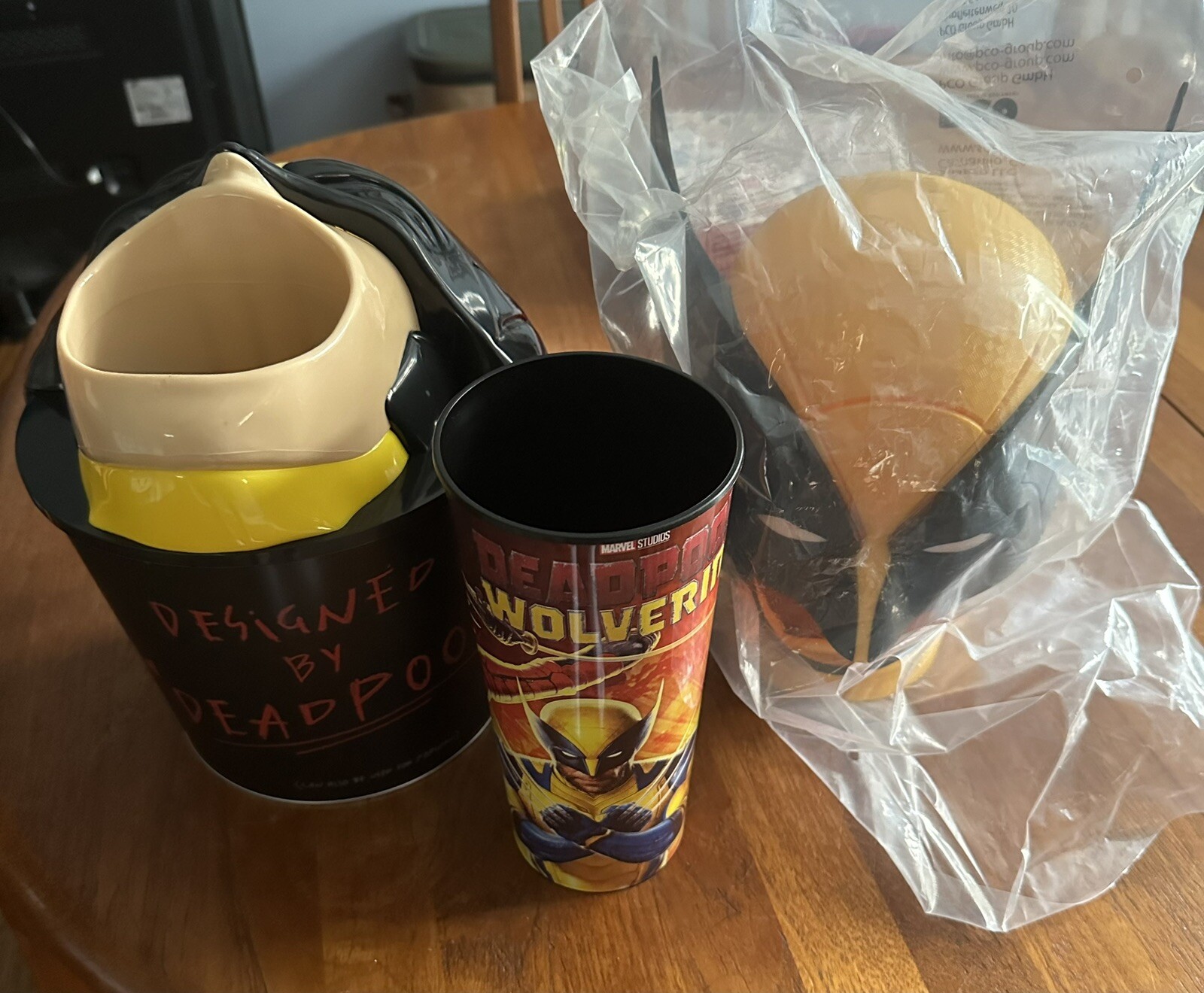 Deadpool And Wolverine Movie Popcorn Bucket & Cup AMC & Cinemark ...