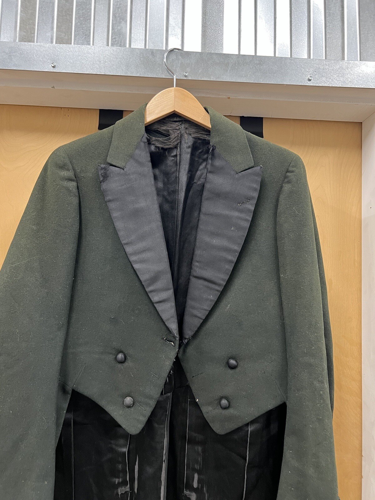 Antique Victorian Edwardian Era Mens Suit Jacket Tail… - Gem