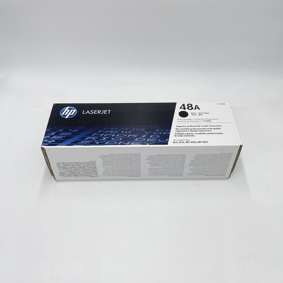 HP 48A Black LaserJet Printer Toner Cartridge CF248A NEW SEALED GENUINE ...