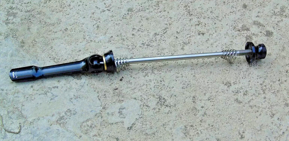 *No Import Fees*Nos Zipp DB Quick Release Skewer,Front,100mm,Stainless ...