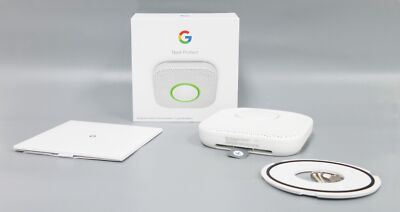 Google Nest Protect 2nd Gen S3000BWES BATTERY Smoke and Carbon Monoxide ...