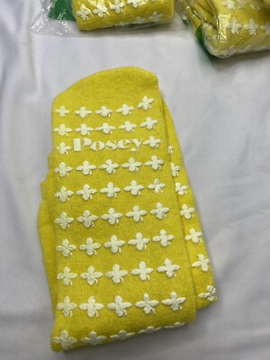 5 Sets New Posey Hospital Socks Non Slip Size M Fall Management Double ...