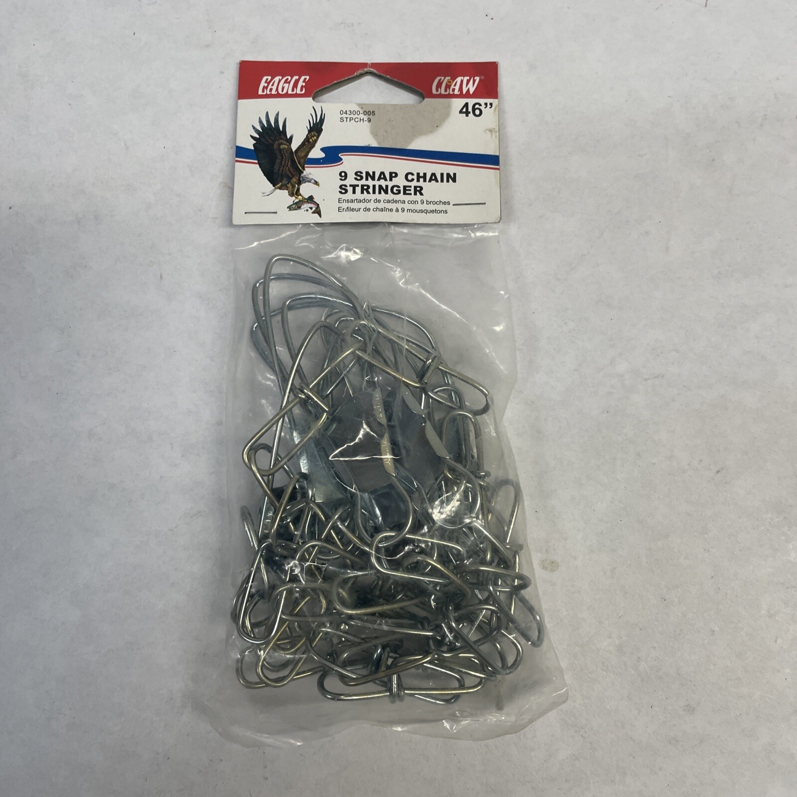 Eagle Claw 04300-005 Invincible Chain Stringer, 46-Inch, 9-Snap | eBay