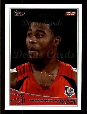 2009 Topps #329 Terrence Williams Nets RC Baylor 8 - NM/MT | eBay