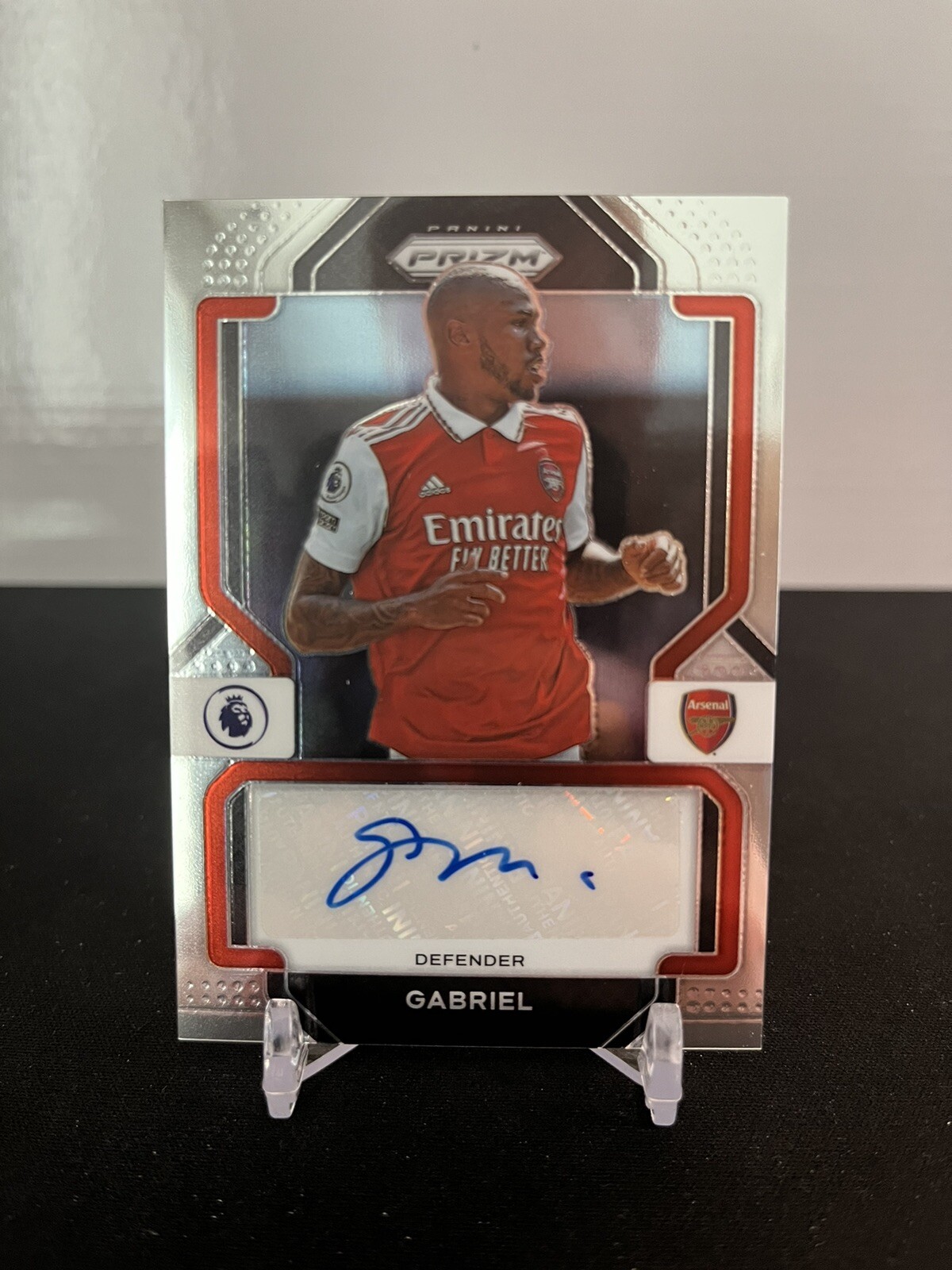 2022-23 Panini Prizm Premier League - Signatures Gabriel #S-G (AU) for ...