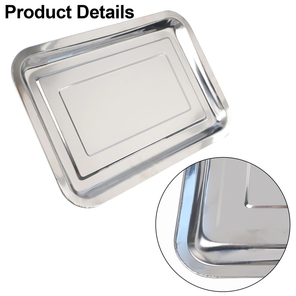 Edelstahl Rechteck Backblech Pan Toaster Ofen Cookie Tablett ...