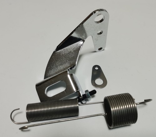 DUAL THROTTLE CABLE RETURN SPRING & KICKDOWN BRACKET KIT HOT ROD RAT ...