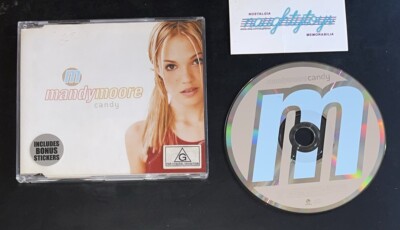 Mandy Moore – Candy - Maxi-Single - CD w/ Stickers - Clean Disc - 90’s ...