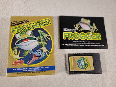Vintage Mattel Intellivision Parker Bros in Original Box ~ Frogger | eBay
