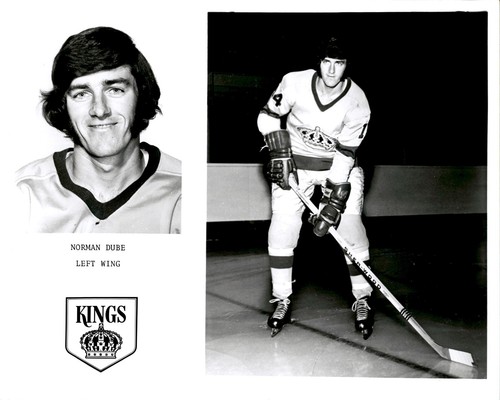 PF3 Original Photo NORMAN DUBE 1972-1974 SPRINGFIELD KINGS AHL HOCKEY ...