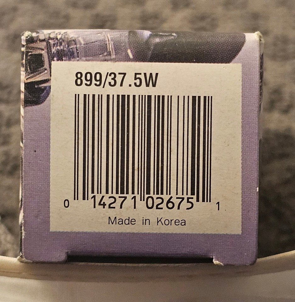 899 CEC Industries Halogen Fog / Driving Bulb 12V 37.5W -NEW- (NOS#B ...