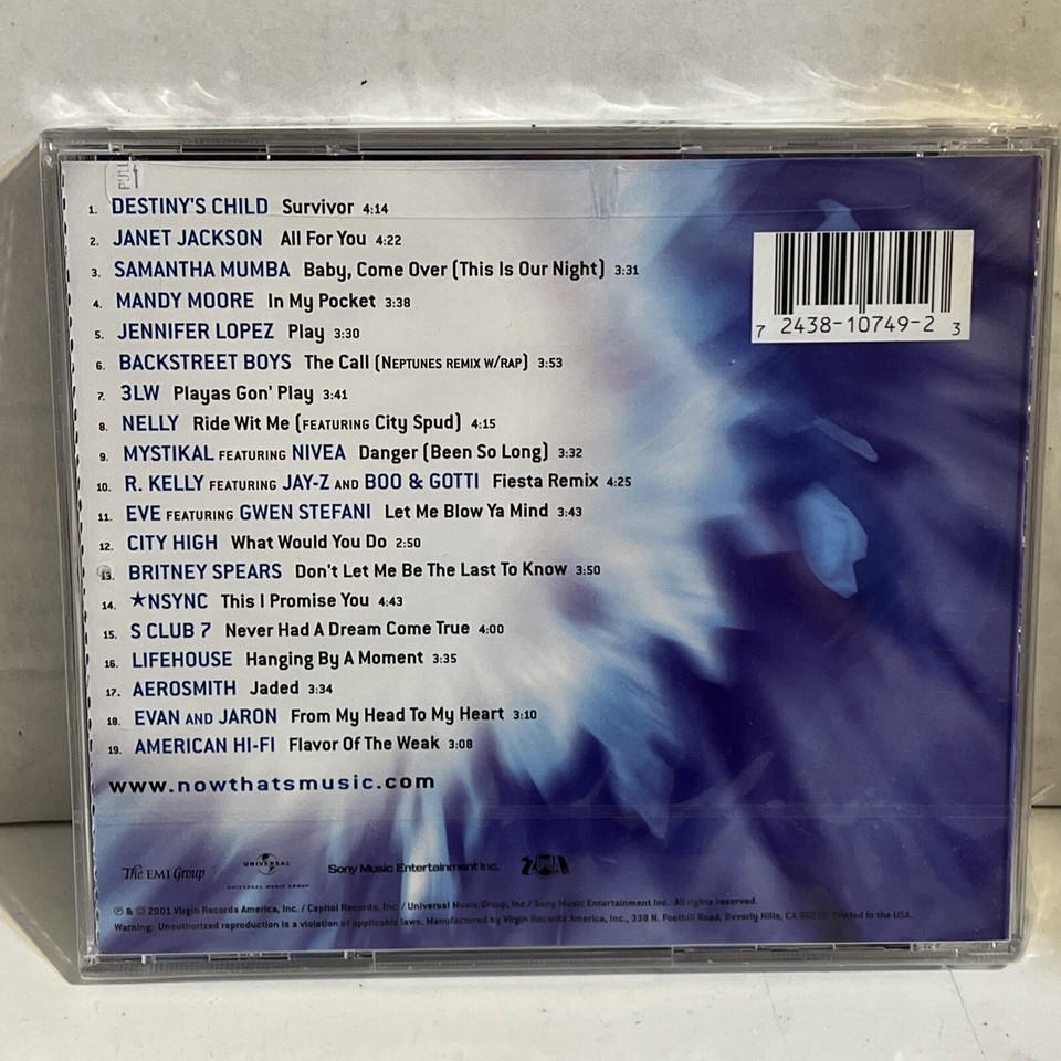 Factory Sealed (shrink wrapped) Now That's What I Call Music! 7 CD ...