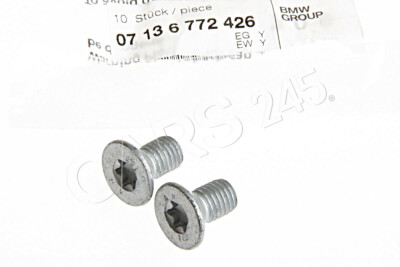 Genuine Mini Cooper One R50 R52 R53 R55 Torx-countersunk screw X2 ...