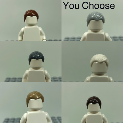 LEGO Minifigure Hair 92081 Combed Front to Rear - Male/Boy - You Choose ...