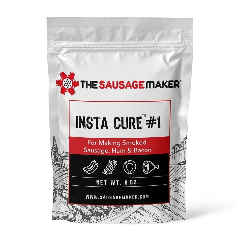 Insta Cure #1 or 2 Pink Curing Salt, Prague Powder, Quick Cure for Meat ...