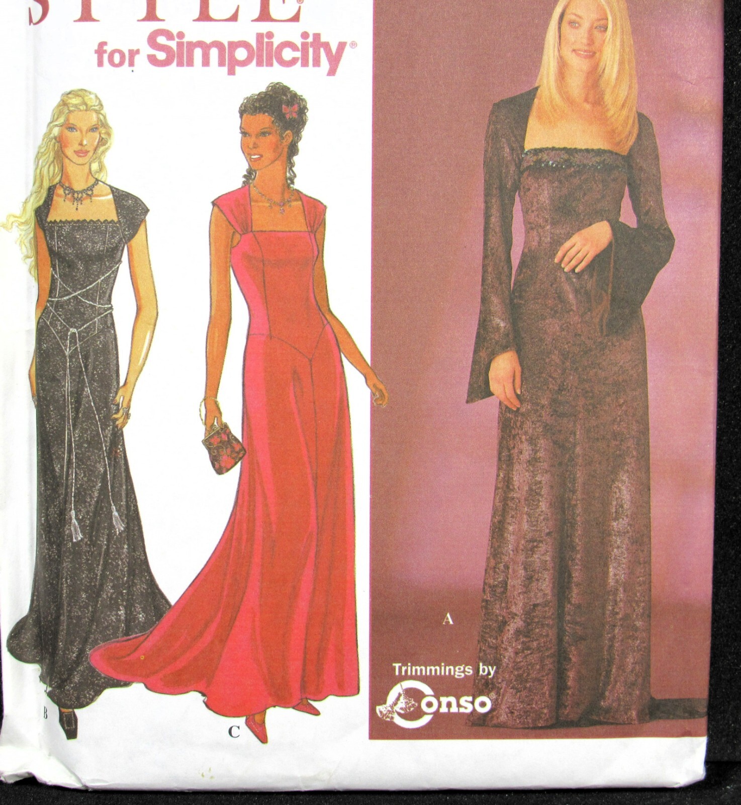 Evening Gown Dress Pattern 8 10 12 14 16 18 Simplicity 8839 Uncut | eBay