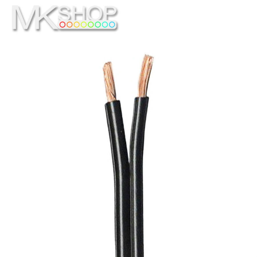 2 CORE BLACK 12V 12 VOLT CABLE AMP CAR AUTO BOAT AUDIO SPEAKER WIRE UK ...